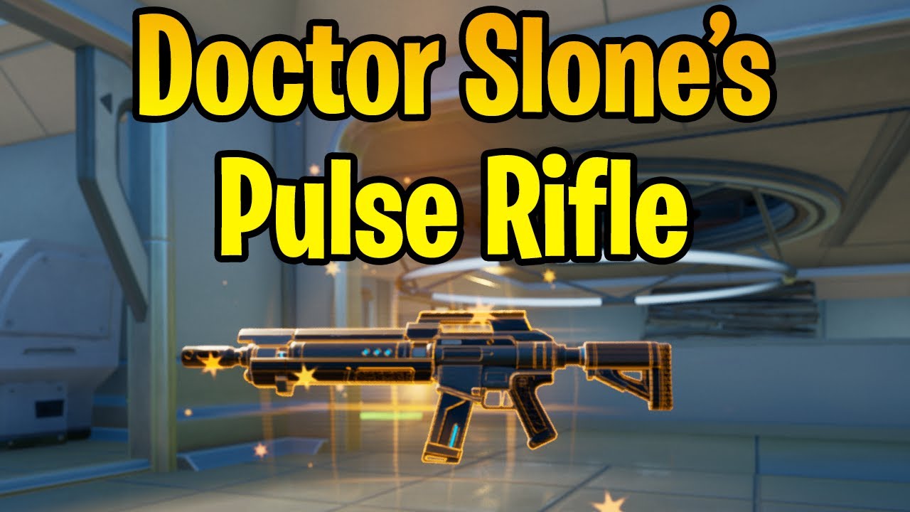 SLONE'S PULSE RIFLE NEW Mythic Weapon Fortnite Chapter 2 Season 7 - YouTube