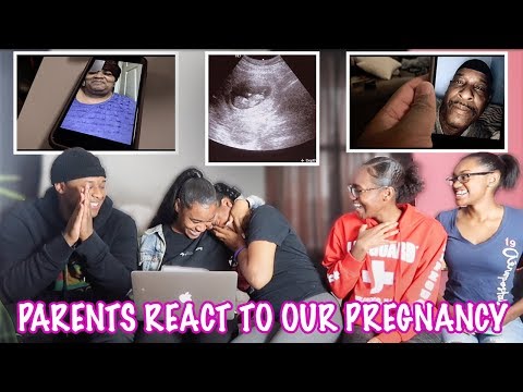 TELLING OUR PARENTS WE'RE HAVING A BABY! *SHE CRIED*