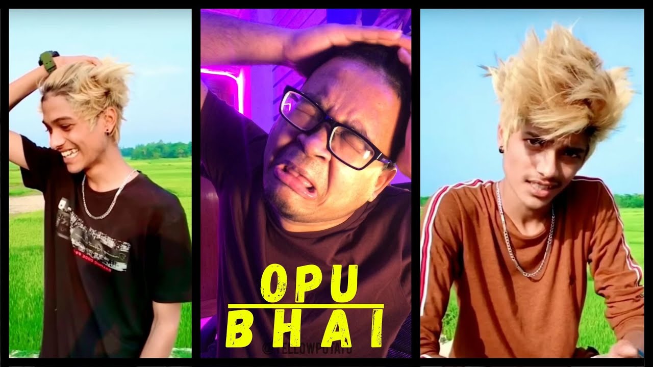 TikTok Vs Opu Bhai | Opu Bhai's TikTok Parody | Yellow Potato - YouTube