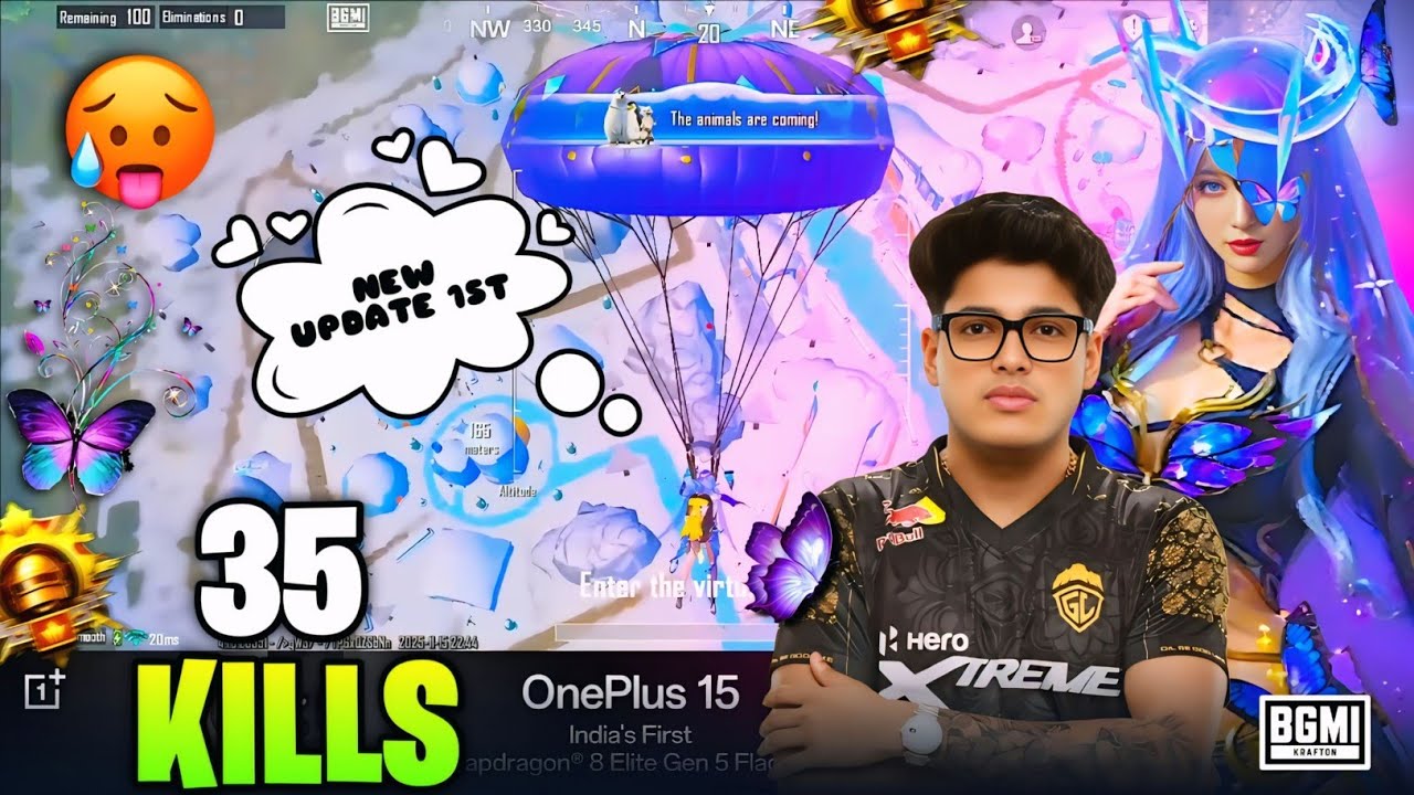 JONATHAN GAMING 👑 FIRST TIME PLAYING BGMI NEW EVENT 4.1 😳 JONATHAN NEW ...