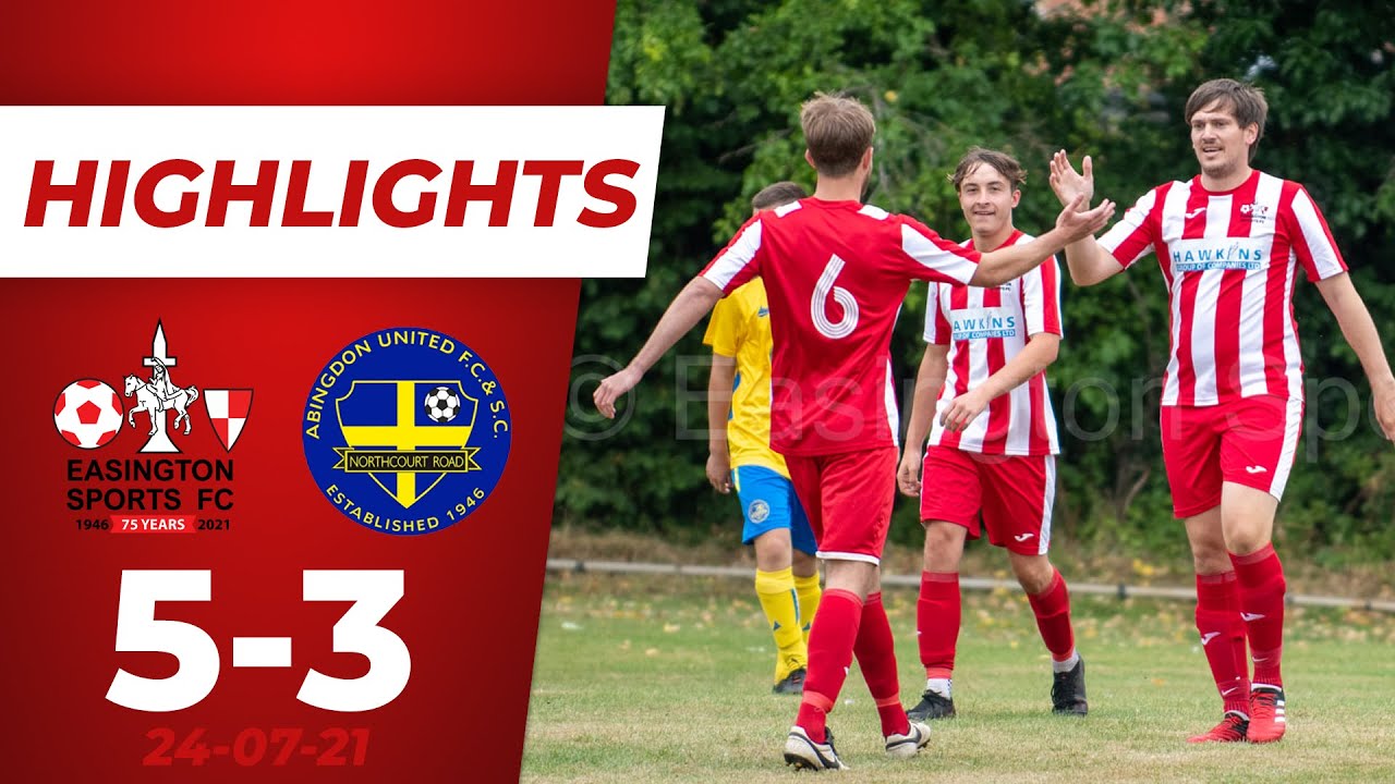 Easington Sports 5-3 Abingdon United FC - YouTube