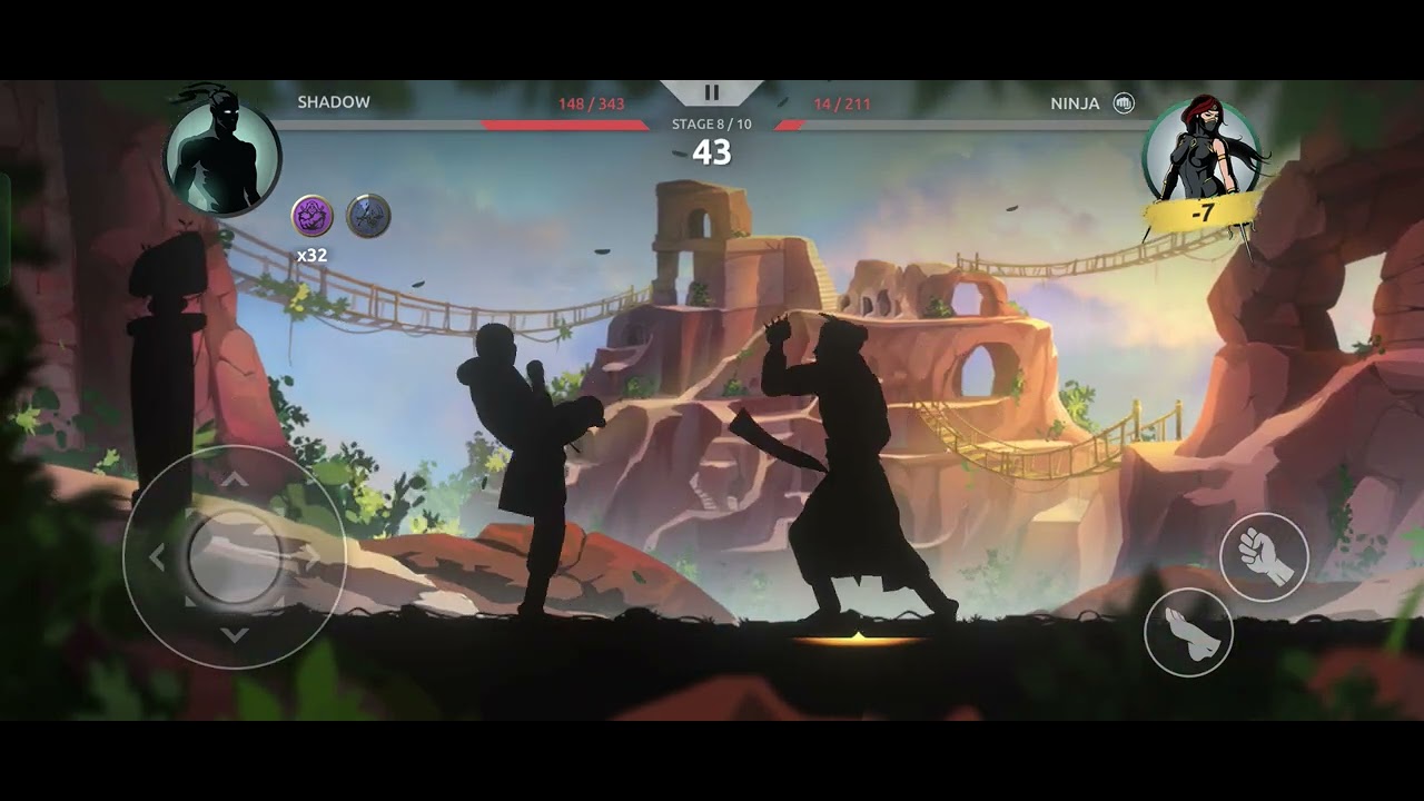 Act 1 Shades Shadow Fight | First Gameplay | Complete Walkthrough - YouTube