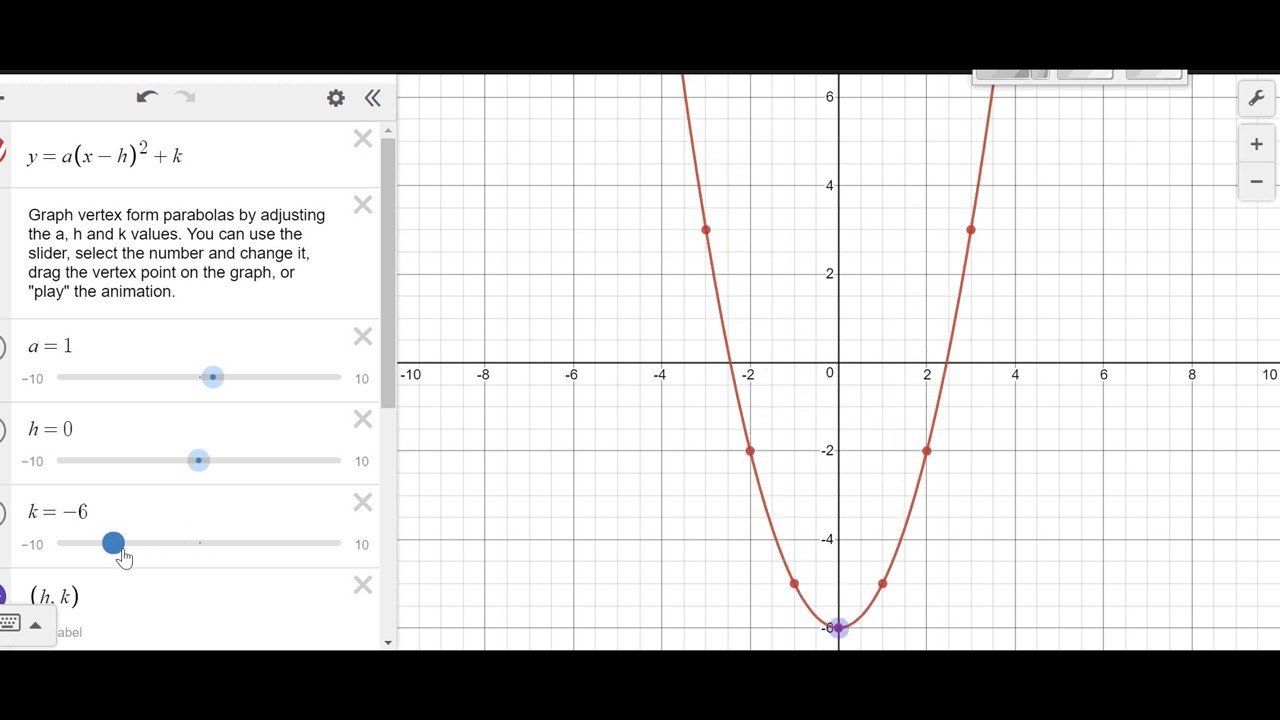 Algebra 1 Unit 7 Lesson 7 Transformations - YouTube