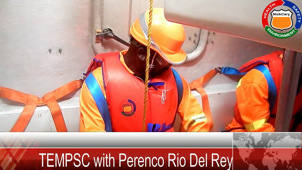 TEMPSC(Totally Enclosed Motor Propelled Survival Craft) Training with ...