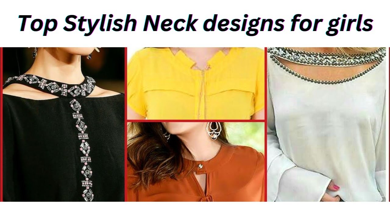 Top Stylish Neck design ideas || Modern Neck design || DesignerHub # ...