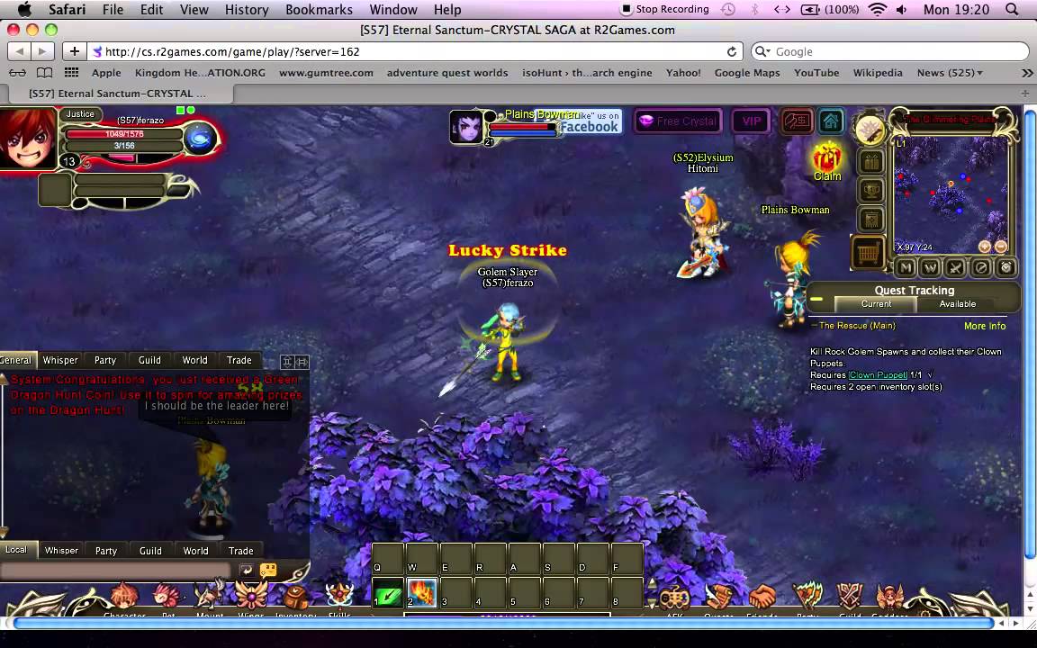crystal saga gameplay - YouTube