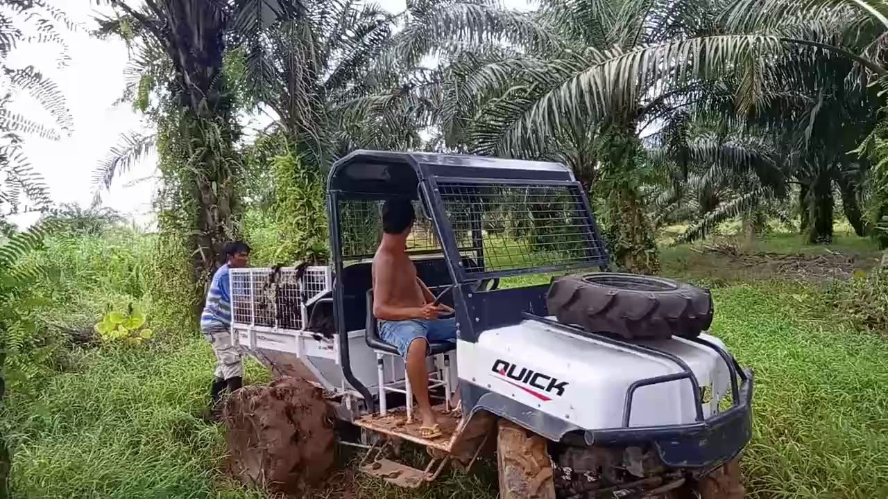 Cara mengoperasikan quick bertenaga mesin dompeng - YouTube