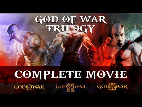 God of War 1, 2, 3 - All Cutscenes (Full Game Movie) | 4K Ultra HD