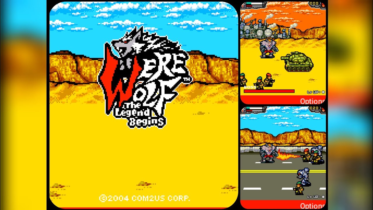 Werewolf: The Legend Begins (Java Game) Full Playthrough | Com2us | 2004 - YouTube