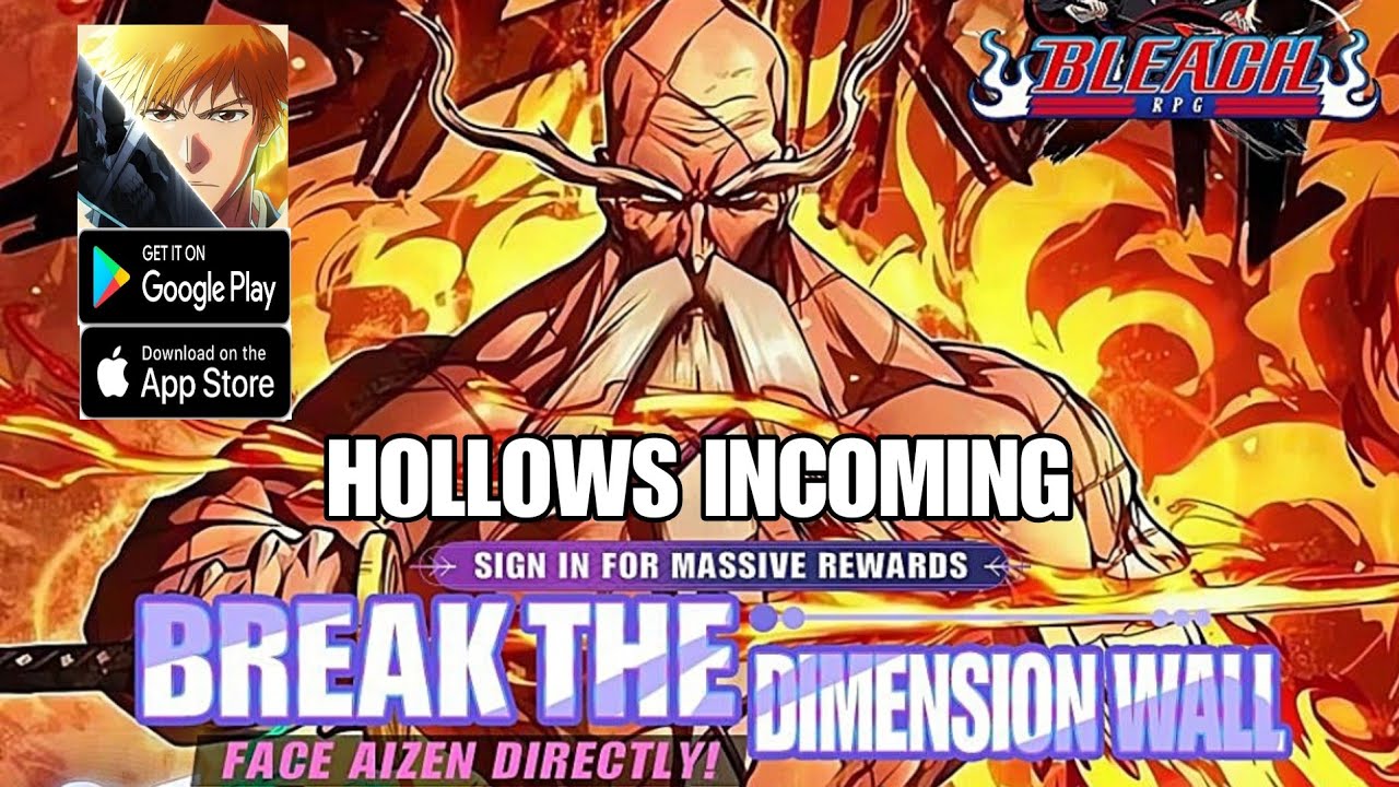 Hollows Incoming Gameplay - Bleach RPG Game Android - YouTube