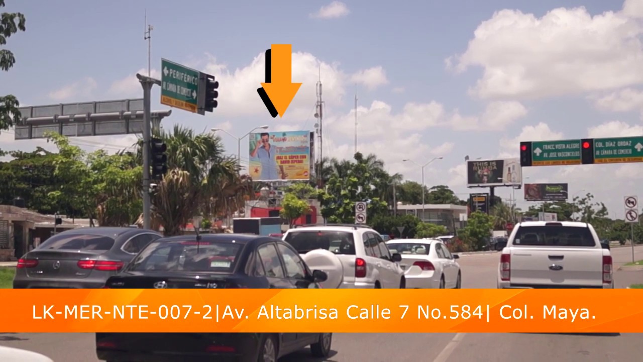 Anuncio Espectacular frente a Plaza Altabrisa Mérida Yucatán | Link ...