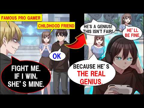 [Manga Dub] A Famous Gamer Forced Me to Bet My Childhood Friend... Then Everything Changed.[RomCom]