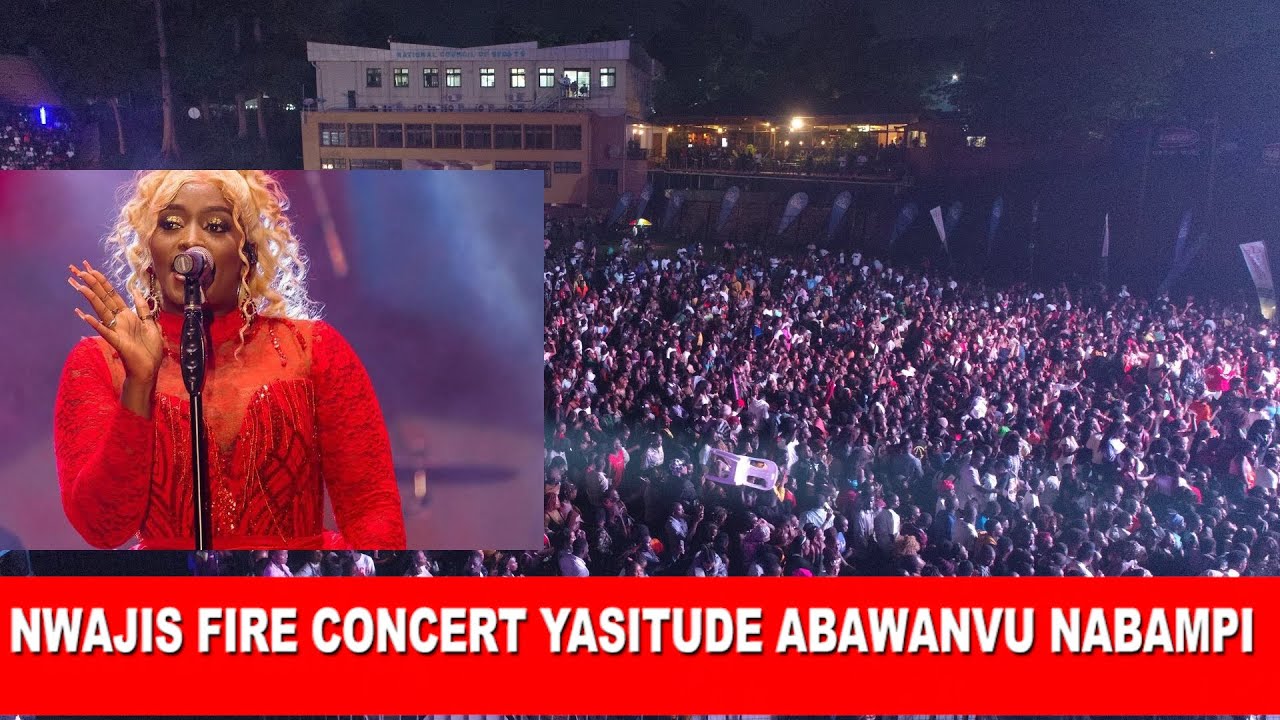 WINNIE NWAJI MU FIRE CONCERT SWANGZ AVENUE OMULIRO MWAGUWULIDDE MUWE ...