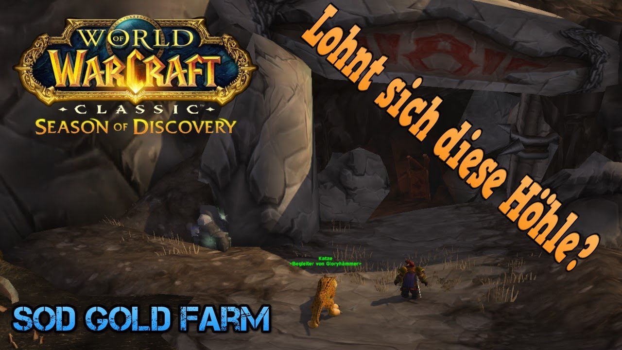 Guide Wow Classic Sod Lvl 40 Gold Farm Für Kürschner Und Bergbauer Guide Deutsch German