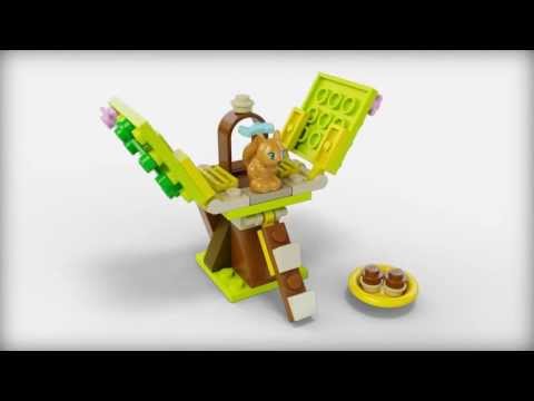Lego Friends | 41017 | Squirrels Tree House | Lego 3D Review