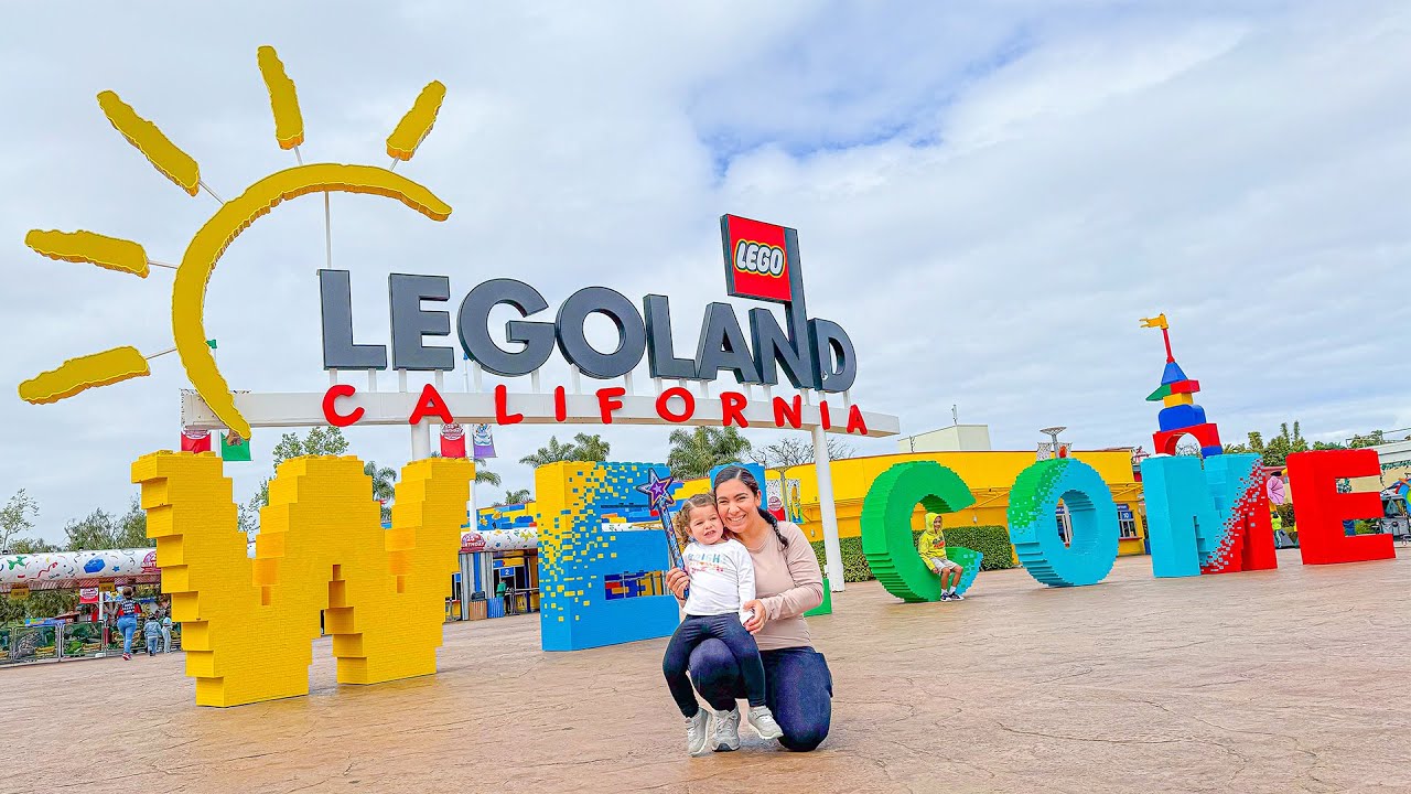 ⭐️ OUR 1ST TIME AT LEGOLAND CALIFORNIA! | Rides, Food, Shopping ...