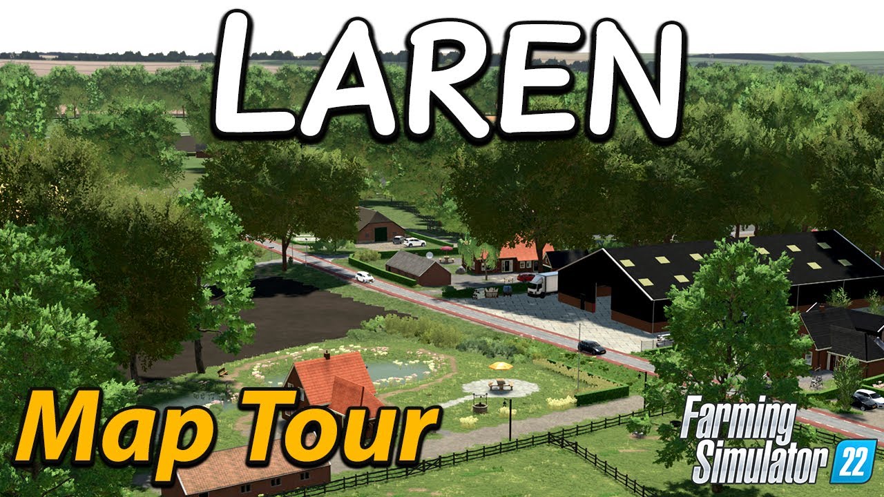 NEW DUTCH MAP!! 🚜 LAREN MAP TOUR!! 🗺️ GRAINMAN TRAVELS ️ - YouTube