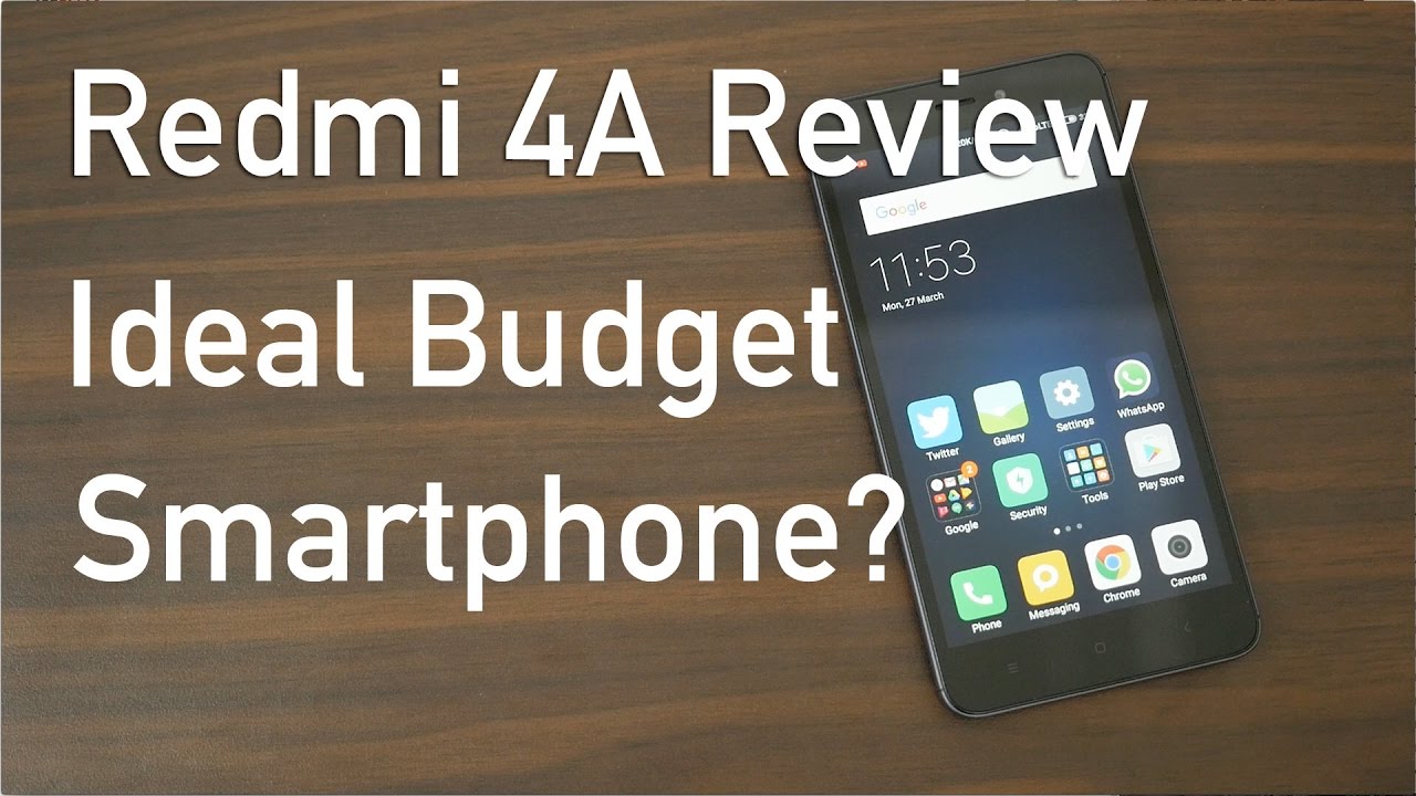 Redmi 4A Budget Smartphone Review with Pros & Cons - YouTube