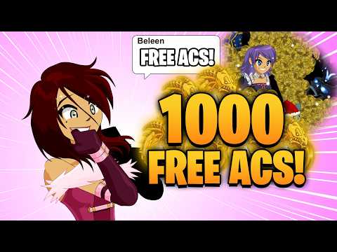 1000 Free ACs! AQWorlds