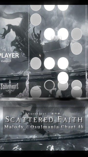 Scattered Faith #malody #osumania #osu #rhythmgame - YouTube