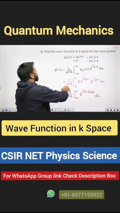 Quantum Mechanics CSIR NET PYQs | Gate Physics Quantum Mechanics #shorts #ytshorts - YouTube