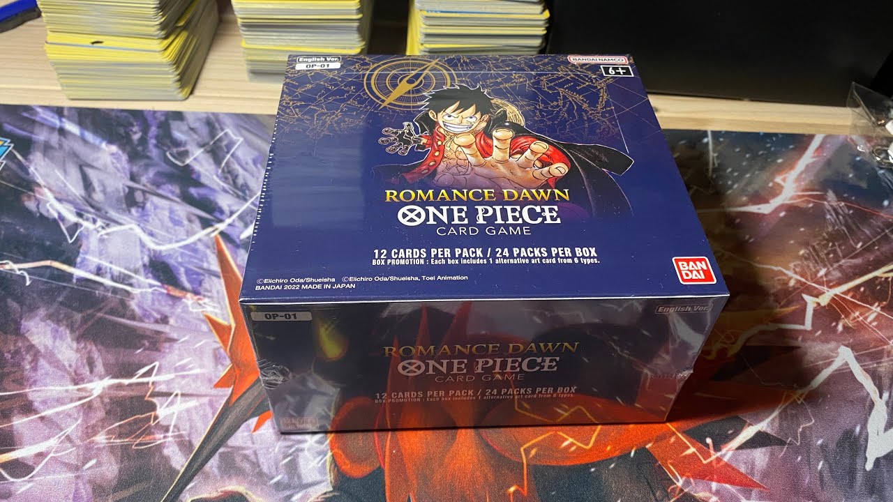 One Piece tcg Booster Box no.2!! - YouTube