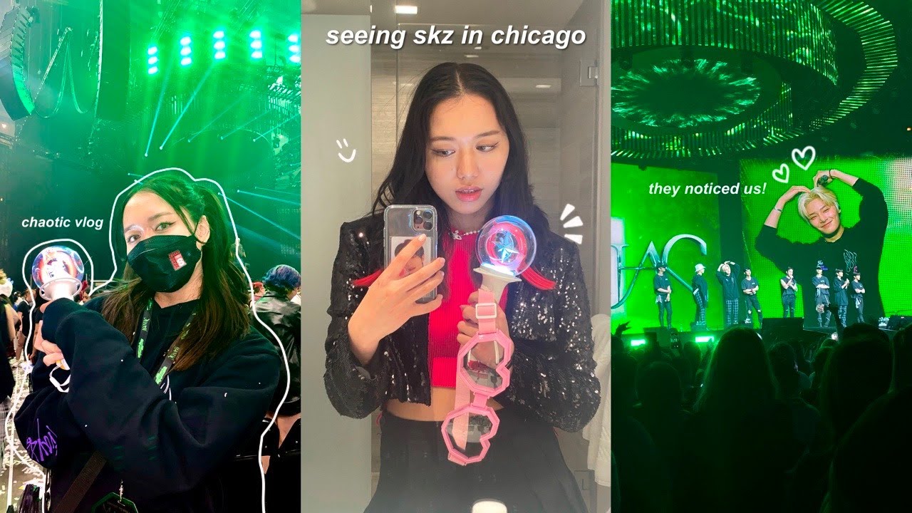 skz maniac tour in chicago (vip soundcheck, 1st kpop concert, making ...
