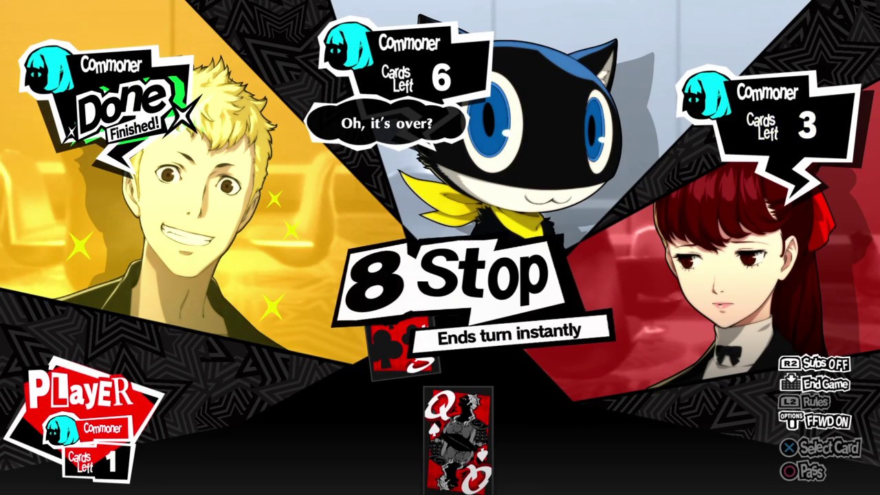 Persona 5 Royal but Morgana helps me with pairs in Tycoon - YouTube