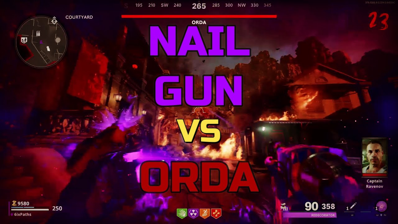 Nail Gun vs Orda! | Firebase Z Boss Fight! - YouTube