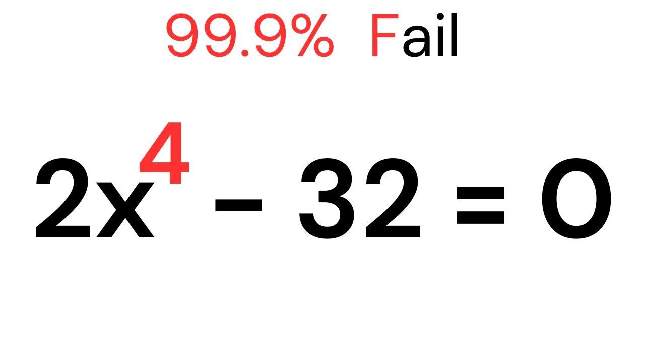 A Nice Algebra Problem ‼️ | Math Problem Solving - YouTube