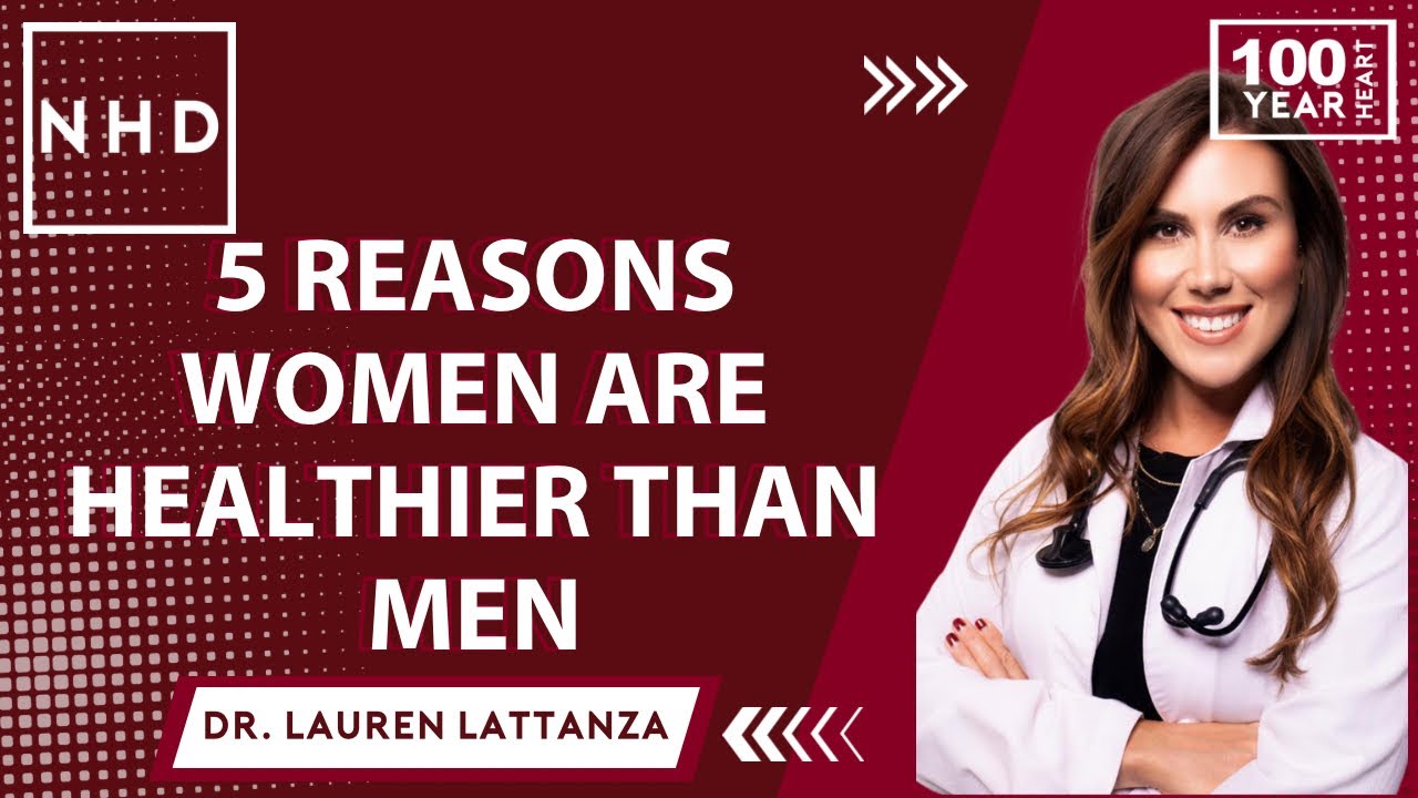 5 Reasons Women Are Healthier Than Men - YouTube