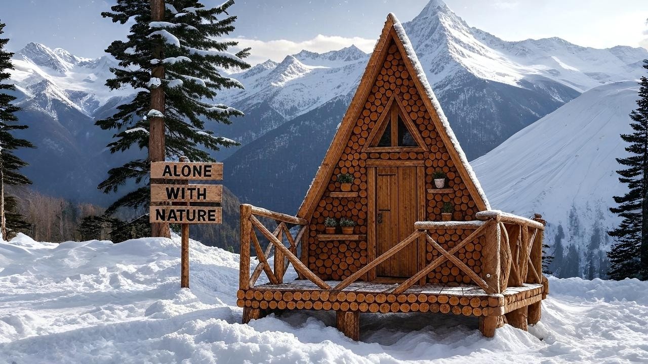 Man Builds House in the Forest: The Most Stunning and Unique Home You ...