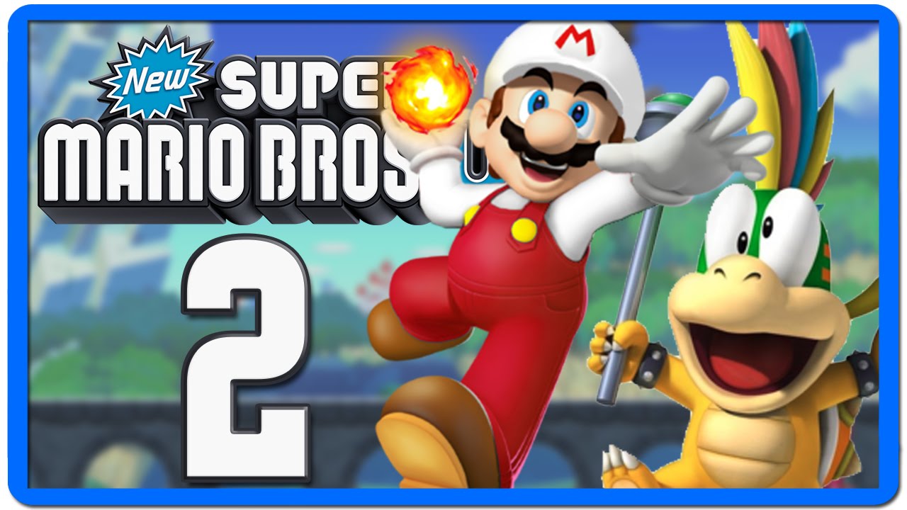 NEW SUPER MARIO BROS U Part 2: Sturm auf Lemmys Festung | Let's Play ...