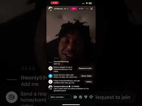 HoneyKomb Brazy Goes on IG Live & Responds to Finesse2tymes about Paperwork 