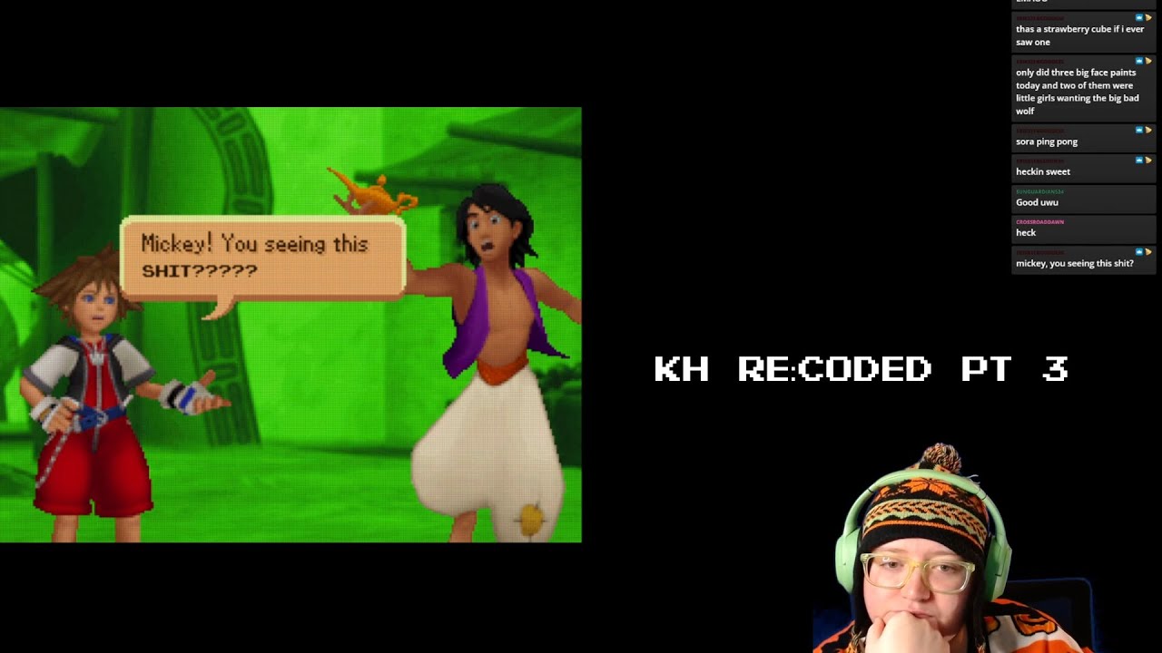 malware downloading computer assistant riku | KH Re:coded pt 3 - YouTube