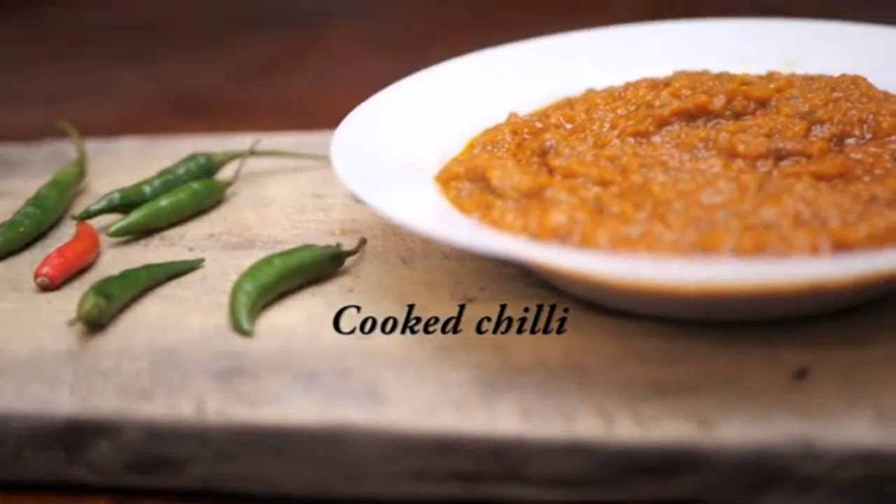 Cooked Chilli (Pili pili ya kukaanga) - YouTube