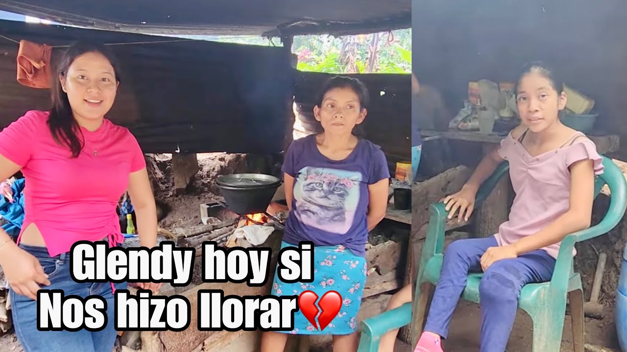 Glendy piensa que todo es un sueño/ no podían creer que toda esta ayuda ...