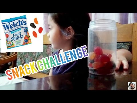 FRUIT SNACK CHALLENGE - YouTube