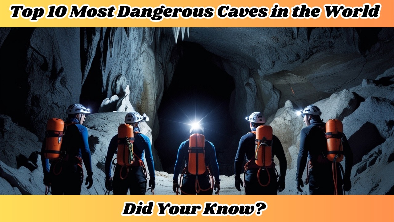 Top 10 Most Dangerous Caves in the World 😮 - YouTube