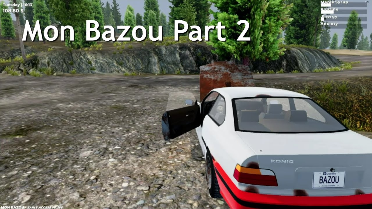 Driving The Car and Exploring The Map | Mon Bazou - YouTube