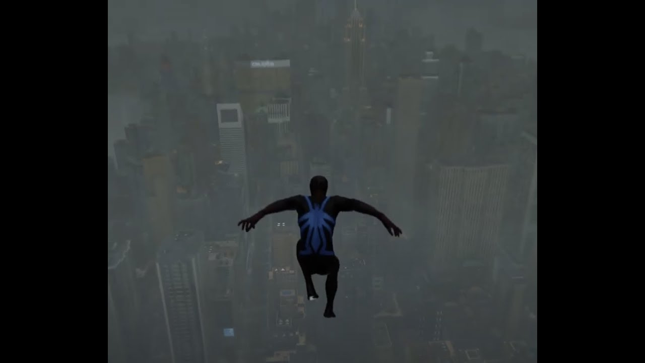 What Happens When Spider-Man Jumps Off a Very Tall Building - YouTube