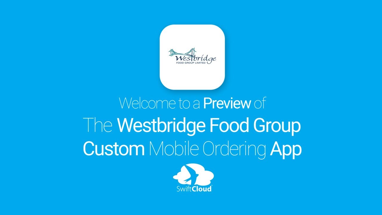 Westbridge Food Group - Mobile App Preview - WES373W - YouTube