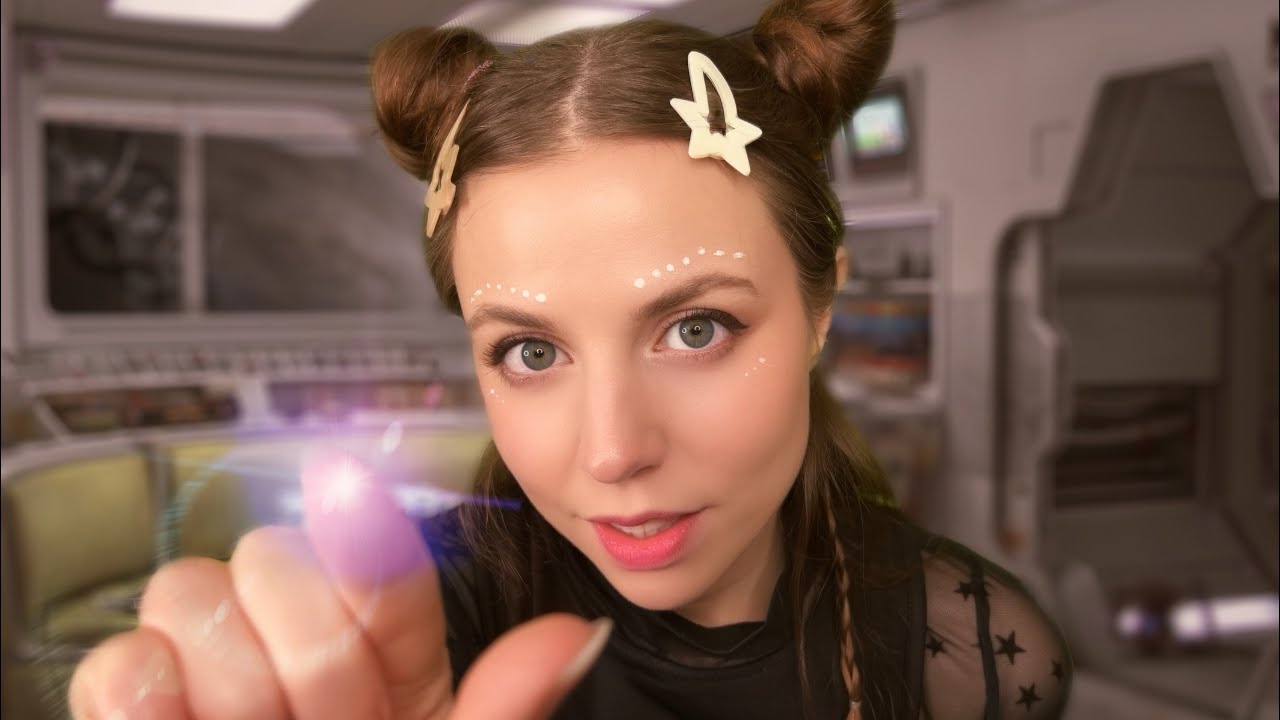 ASMR Alien Examines Your Little Human Face 👽 (Alien Roleplay, Personal ...