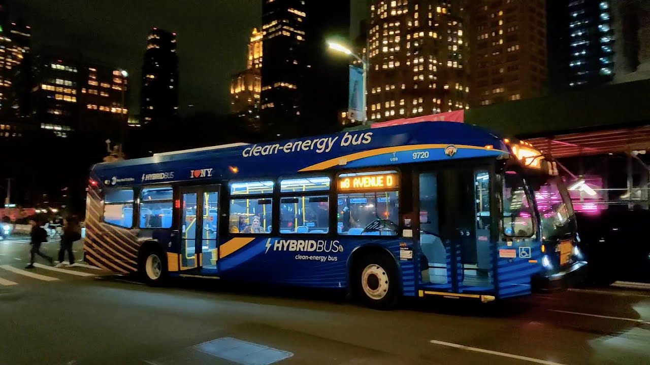NYCT Bus: 2021 Nova Bus LFS HEV 9720 on the M8 at East 23rd Street ...