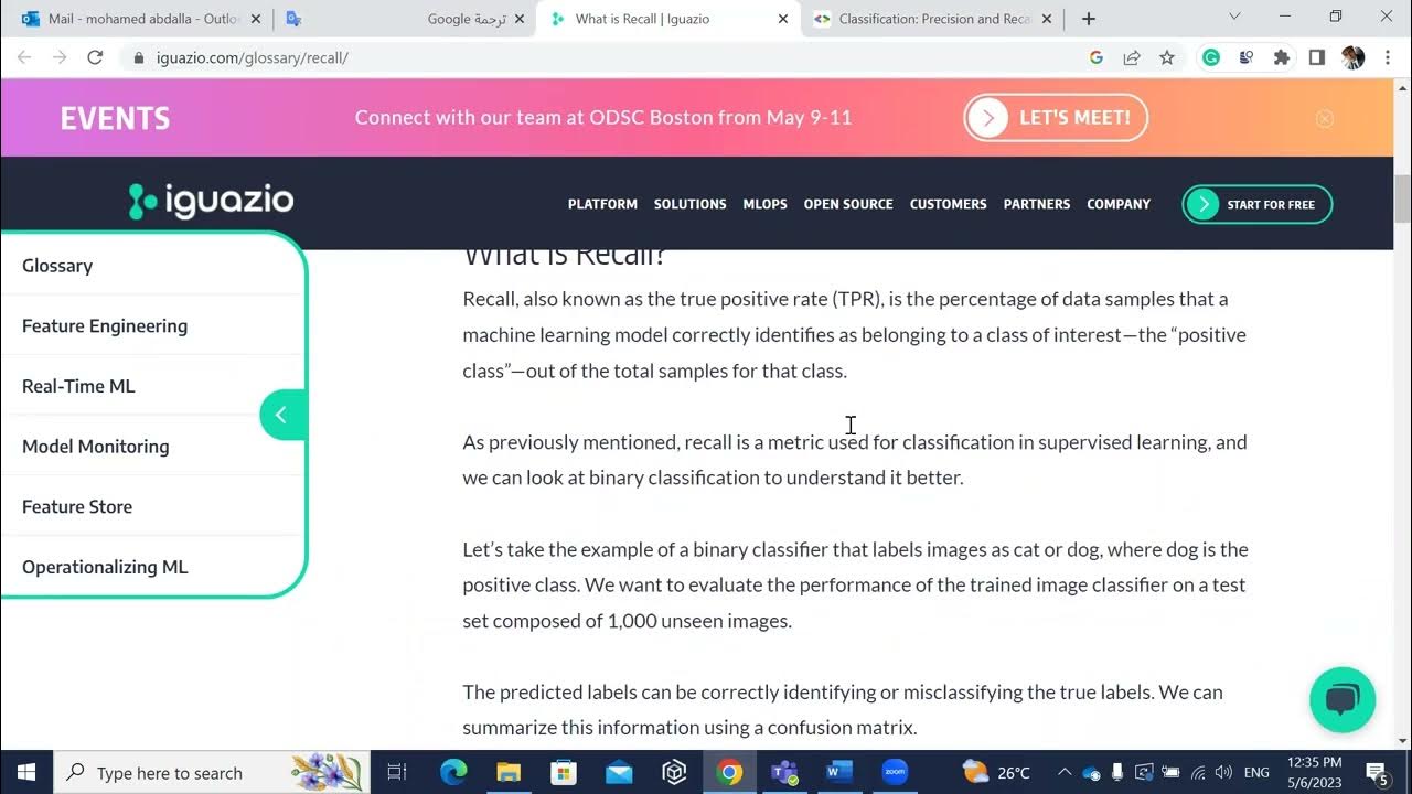 ML:Machine Learning Models Performance Metrics & Confusion Matrix - YouTube