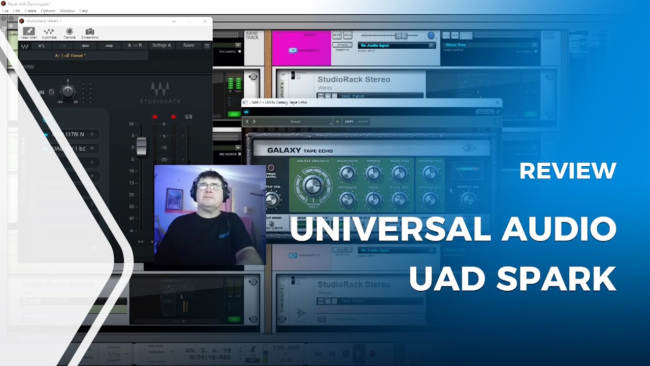Universal Audio UAD Spark on Windows in Reason - Making A Mix - YouTube