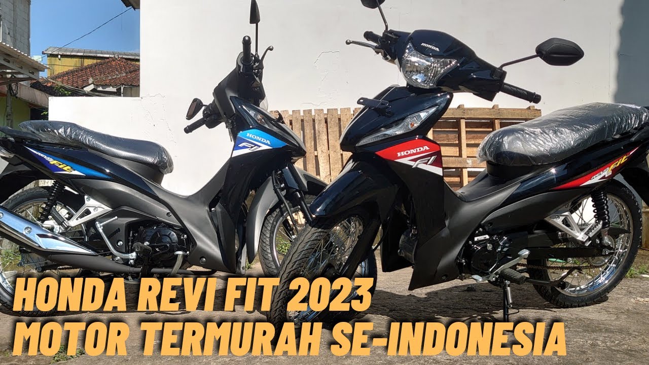Honda Revo FIT Terbaru 2023 | Motor Termurah SE- Indonesia - YouTube