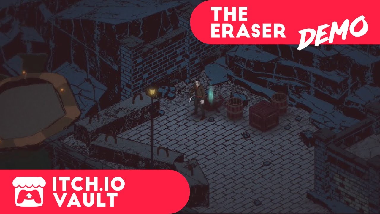 The Eraser Gameplay - Prototype Demo (itch.io Vault) - YouTube