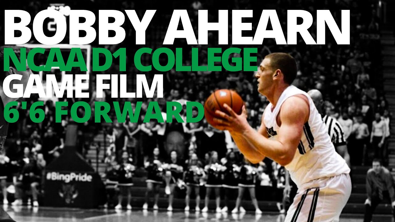 BOBBY AHEARN NCAA D1 COLLEGE GAME TAPE 2 - YouTube