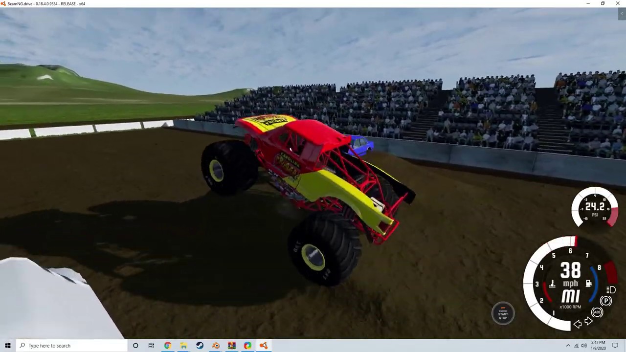 Beamng Blender Track Mesh Import Testing - YouTube